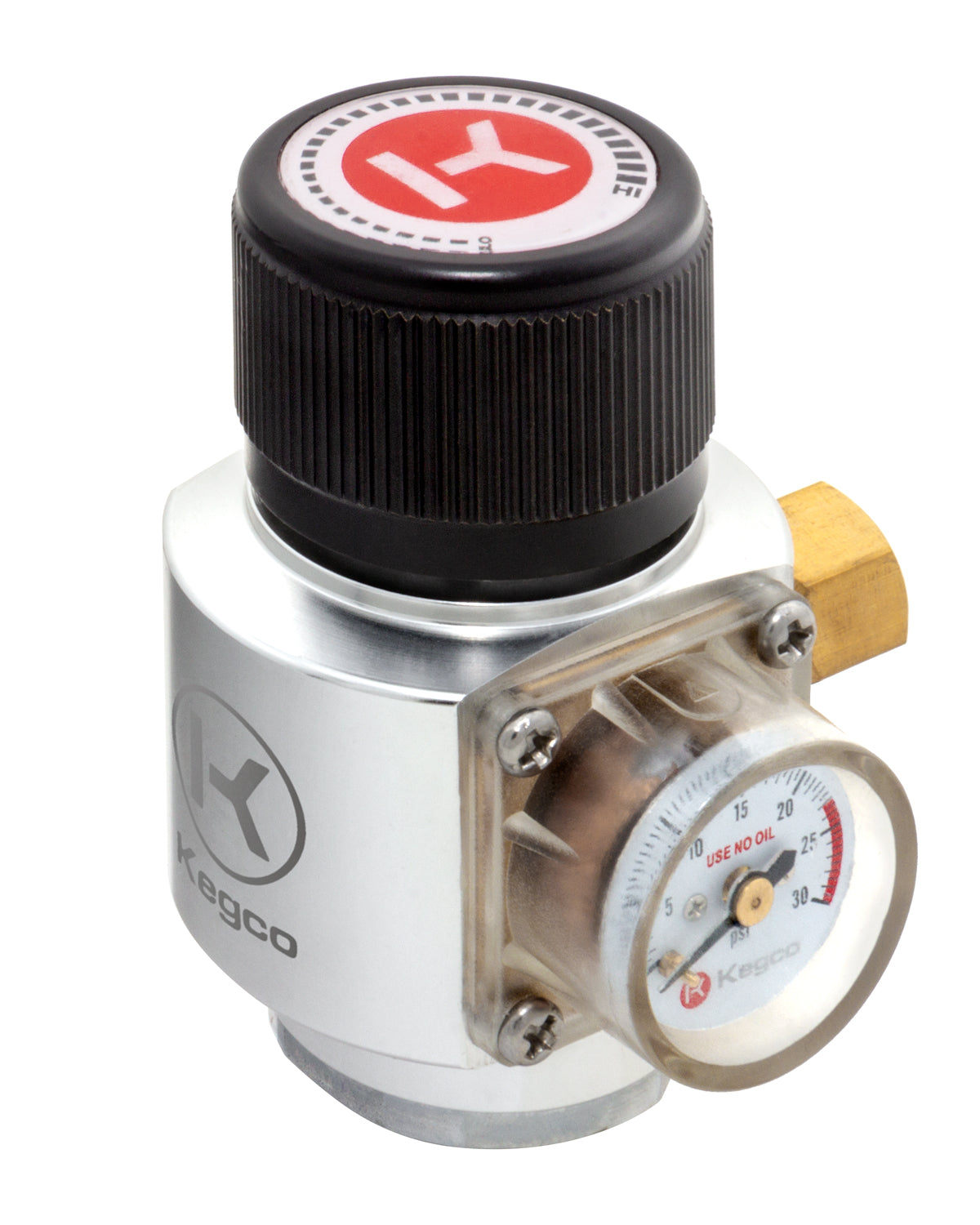 Aluminum Mini CO2 Regulator - Kegco Beverage Supply